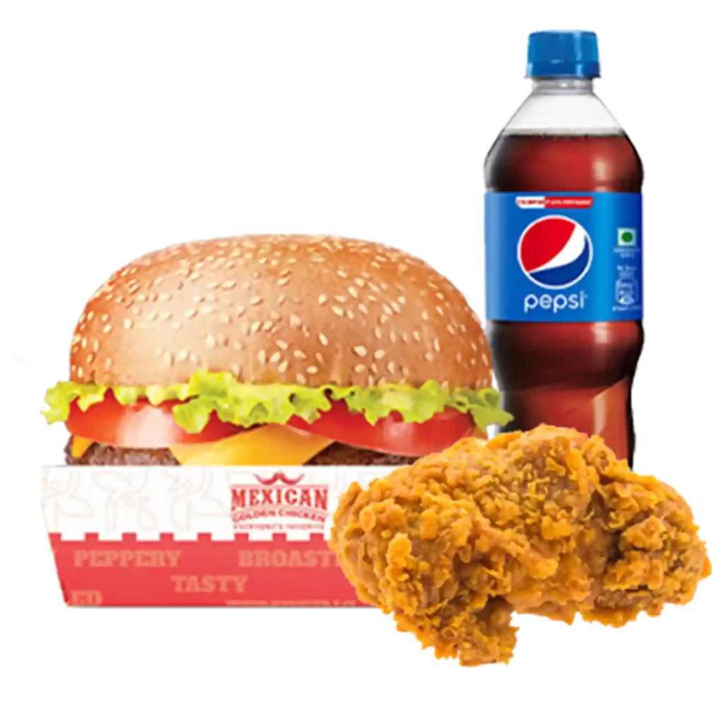 Burger Meals - Mexican Golden Chicken