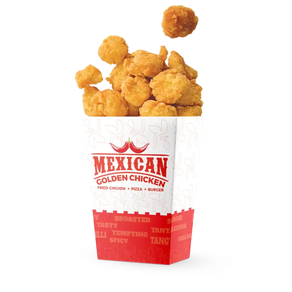 Chicken Popcorn - Mexican Golden Chicken